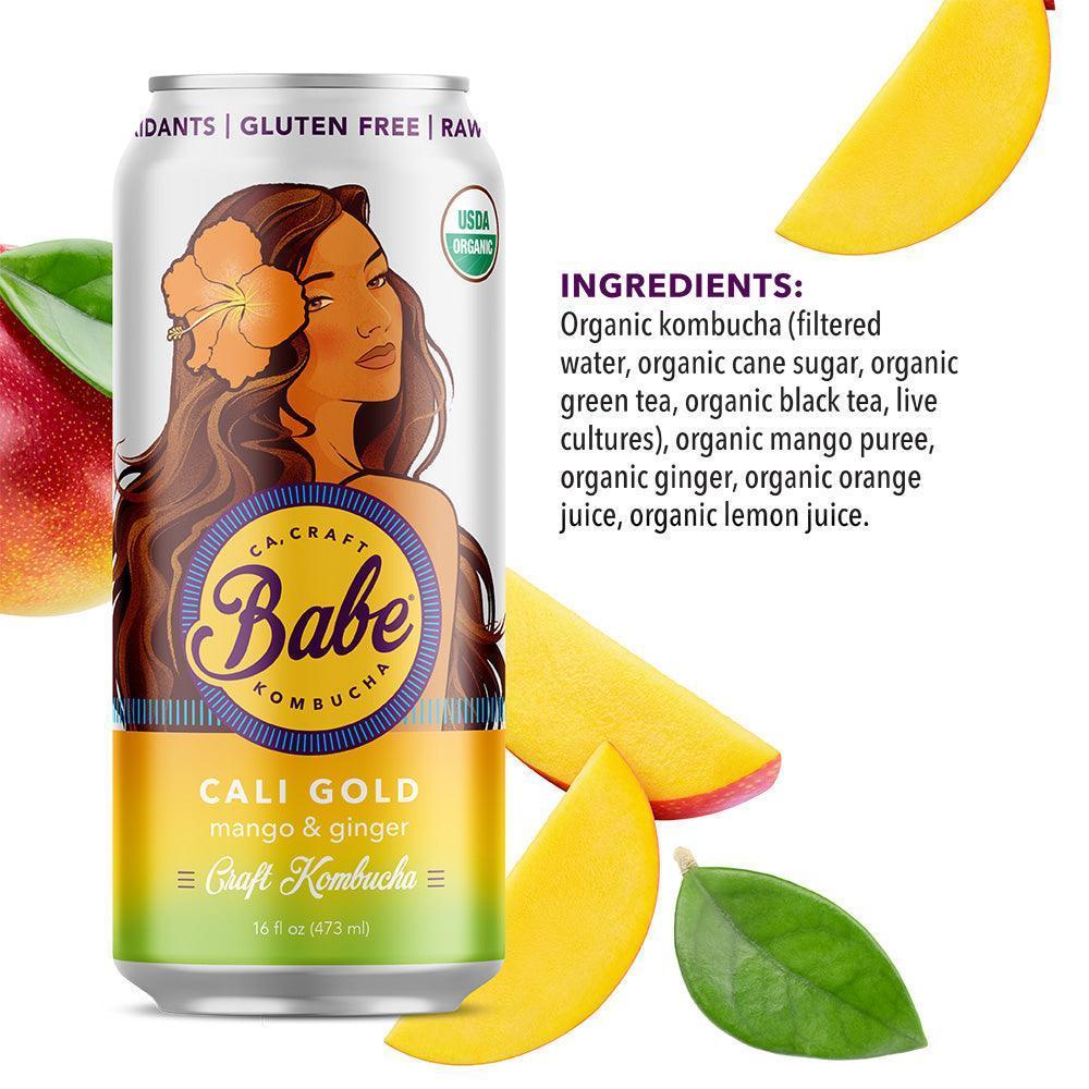 Kombucha Cali Gold – Babe Beverages